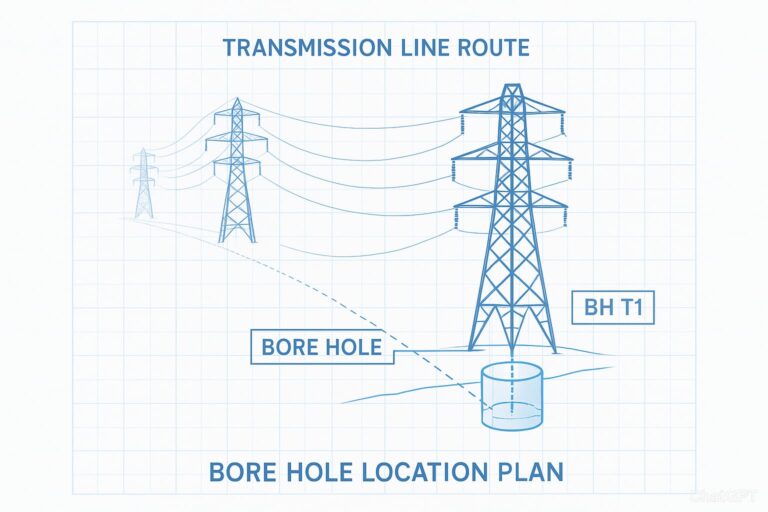 Bore Hole Location Plan in Transmission Line Projects – A Complete ...