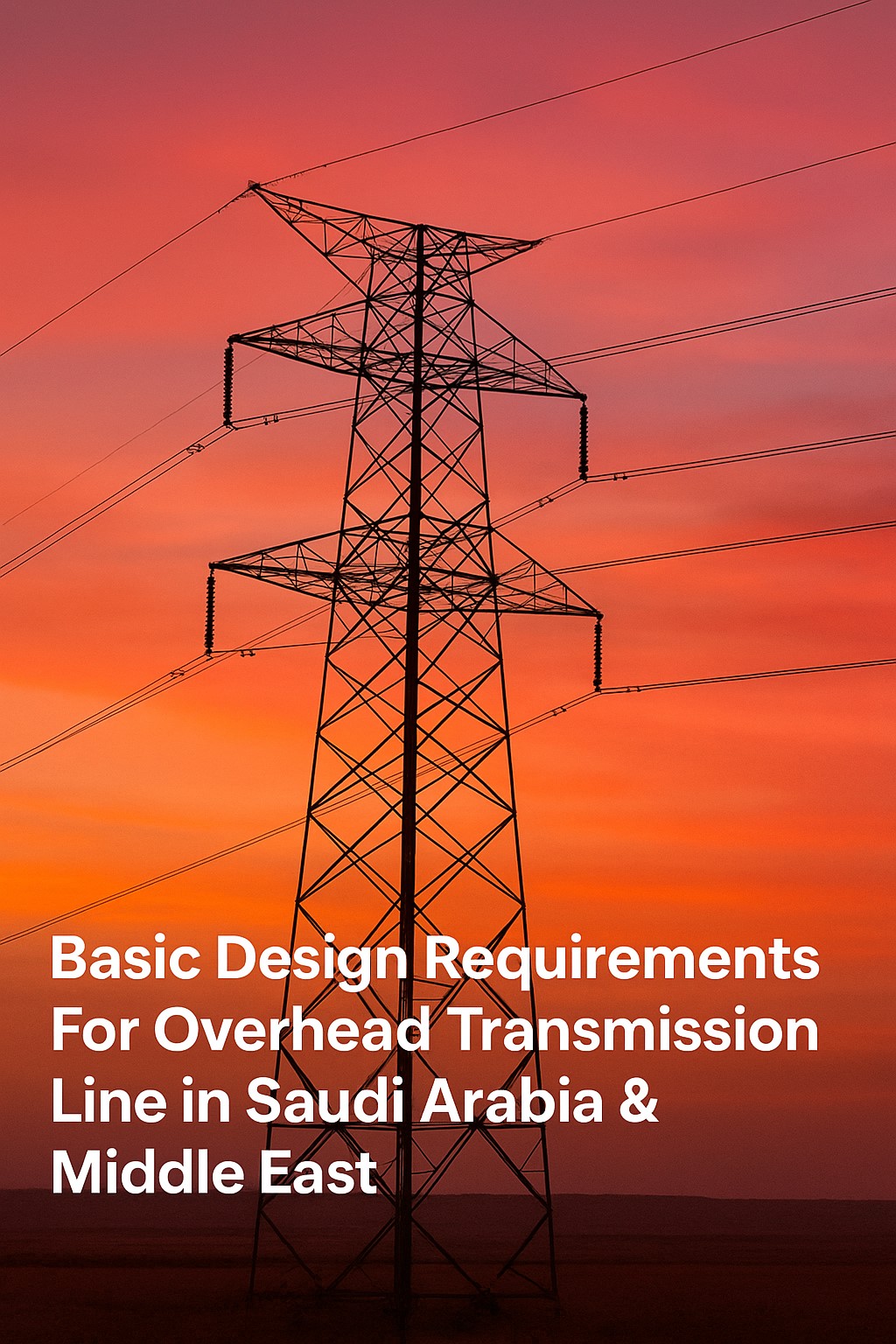 Basic Design Requirements for Overhead Transmission Lines in Saudi ...