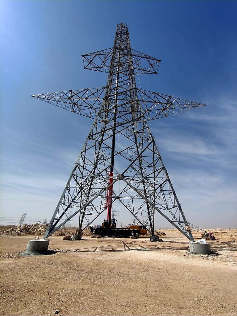 F_TR3 Phase Transposition Tower for 380 kV Overhead Transmission Lines ...