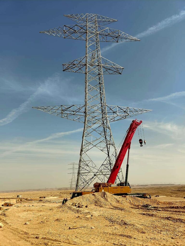 F_TR3 Phase Transposition Tower for 380 kV Overhead Transmission Lines ...
